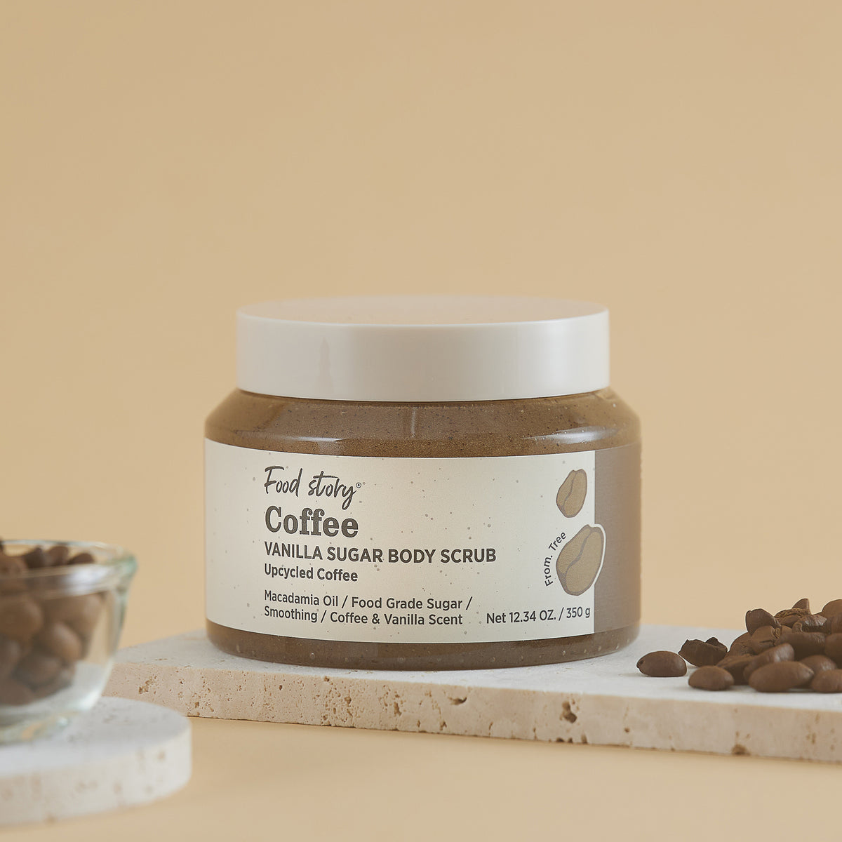 Coffee Vanilla Sugar Body Scrub | Seoulful Canada