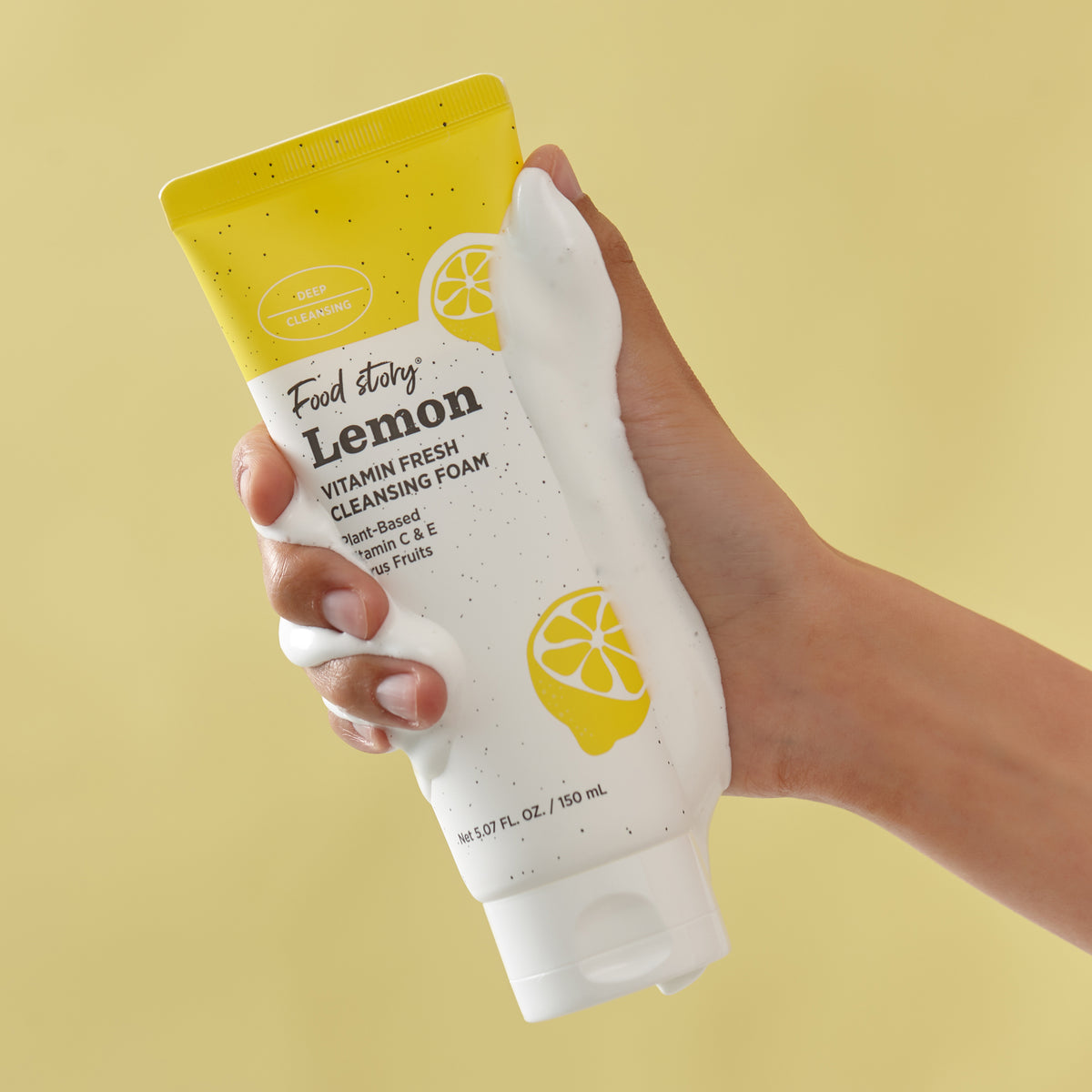 Lemon Vitamin Fresh Cleansing Foam | Seoulful Canada