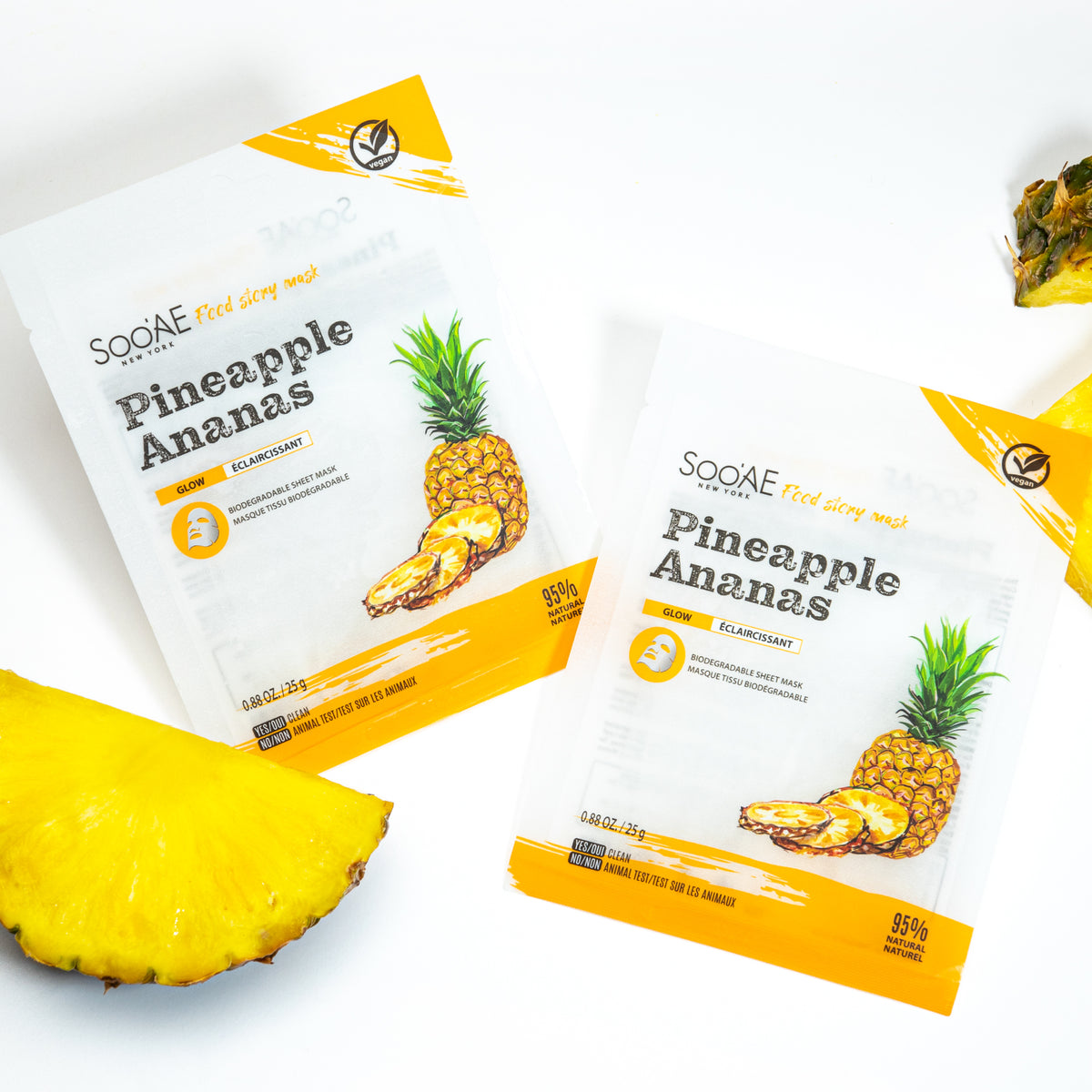 Food Story Pineapple Sheet Mask | Seoulful Canada